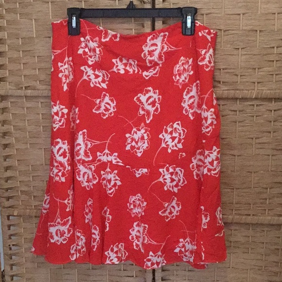 LOFT | Skirts | Fun And Flowy Loft Skirt | Poshmark